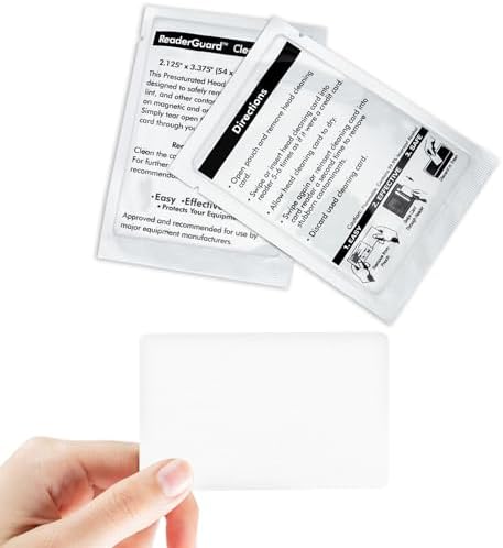 Amazon.com: Ci Kyan Credit Card Reader Cleaner, POS Swipe Terminal ...