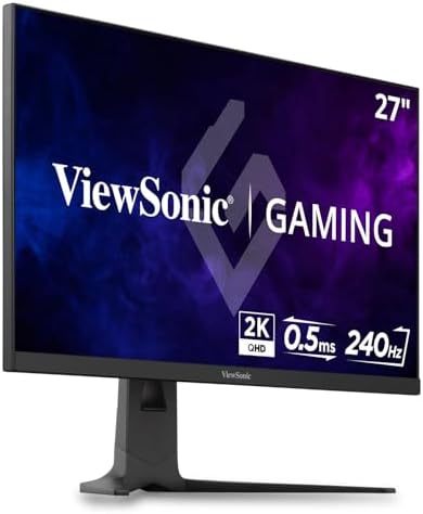 Amazon.com: ViewSonic XG272-2K-OLED 27 Inch 1440p 240Hz OLED Ergonomic ...