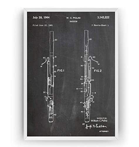 Amazon.com: Magic Posters Bassoon 1964 Patent Print - Poster Giclee Art ...