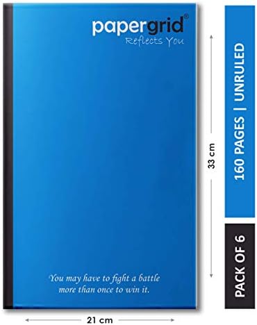 Classmate Long Book | 160 Pages | Unruled | 33.0cm x 21.0cm | Pack of 2 ...
