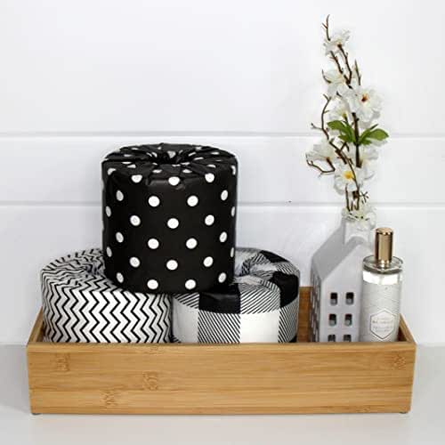 Amazon.com: Decorative Toilet Paper Covers, 9 Wraps, 3 of Each of the ...