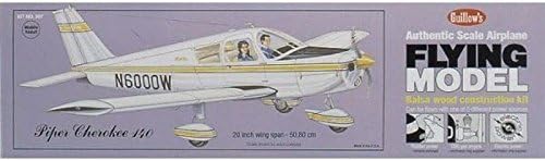 Amazon | Guillow's Piper Cherokee 140 Laser Cut Model Kit [並行輸入品 ...