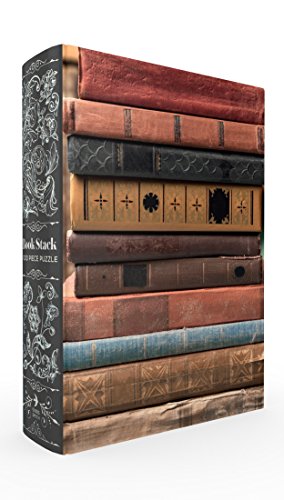 Book Stack Book Box Puzzle 1000 Piece, Clamshell | Amazon price tracker ...