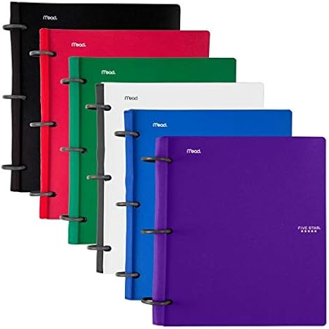 Amazon.com : Five Star Flex Hybrid NoteBinder, 1 Inch Binder, Notebook ...