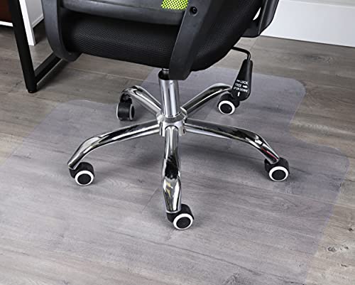 Mind Reader Office Chair Mat for Hardwood Floors, Under Desk Floor ...