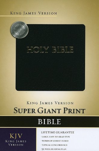 Super Giant Print Bible-KJV : Amazon.in: Books