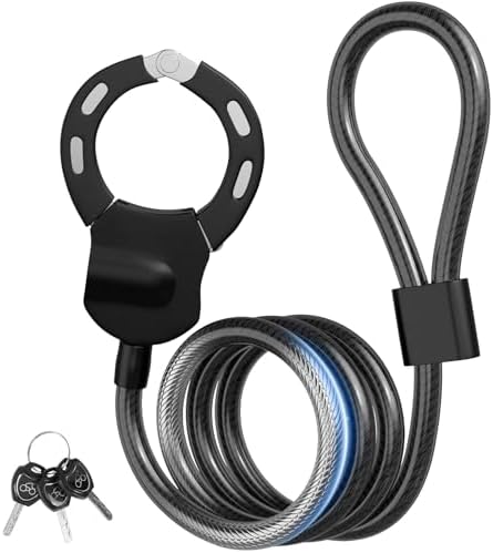 Gaethra E Scooter Lock, 120 cm Lock for E Scooter, Handcuff Lock with ...