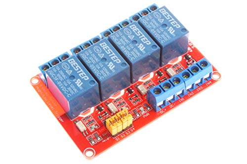 Beaglebone Black Relay NOYITO 4-Channel Relay Module - 5V/12V/24V With ...