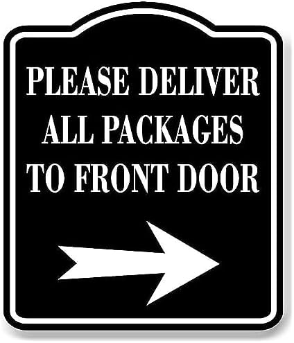 Amazon.com: Delivery Sign, Joyfulmap Please Deliver All Packages to ...
