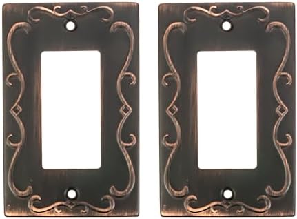Arts & Crafts Mission Style Oil Rubbed Bronze 1 Gang Switch Plate - 1 ...