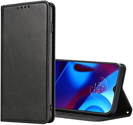 Amazon.com: Keihok Leather Case Designed for Motorola Moto G Pure Case ...