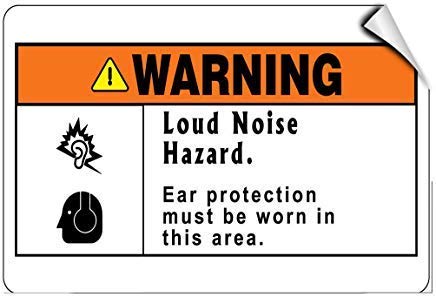Loud Noise Sign