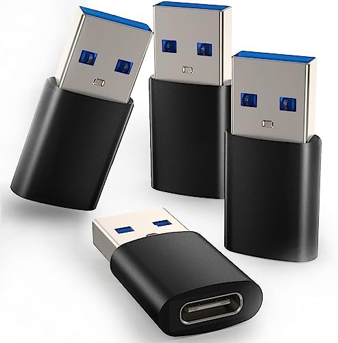 USB C till USB-adapter, 4 st USB C hona till USB-hane, USB 3.0 typ C ...