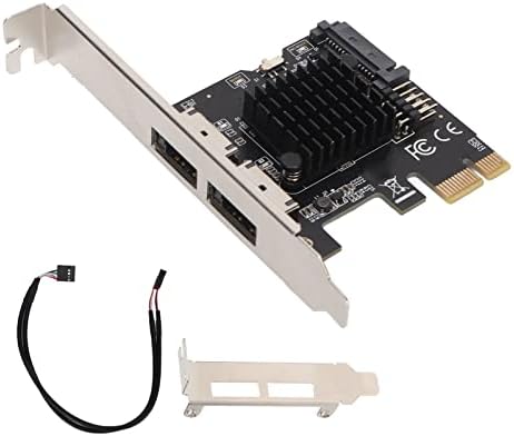 Amazon.co.jp: Alomejor PCIE to Power ESATA Expansion Card 2ポート 6.0Gbps ...
