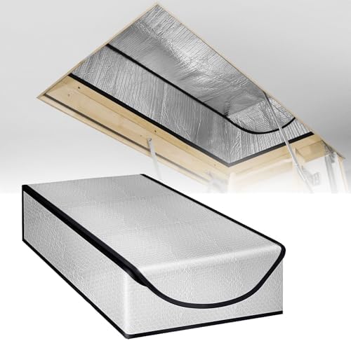 Ziopetru Attic Tent Insulation Cover with Zipper 25"X54"X11" Attic ...