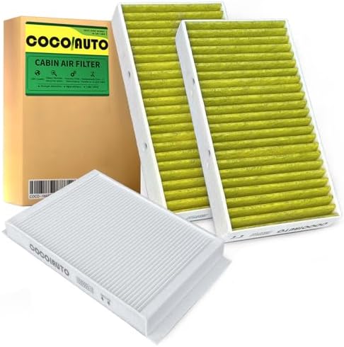 Amazon.com: COCOAUTO Cabin Air Filter Kit for 2020-2023 Mercedes-Benz ...