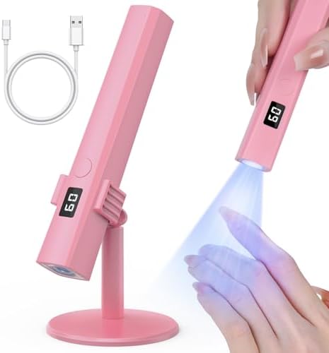 Amazon.com: Hoonyn Handheld UV Light for Gel Nails, LED Nail Lamp ...