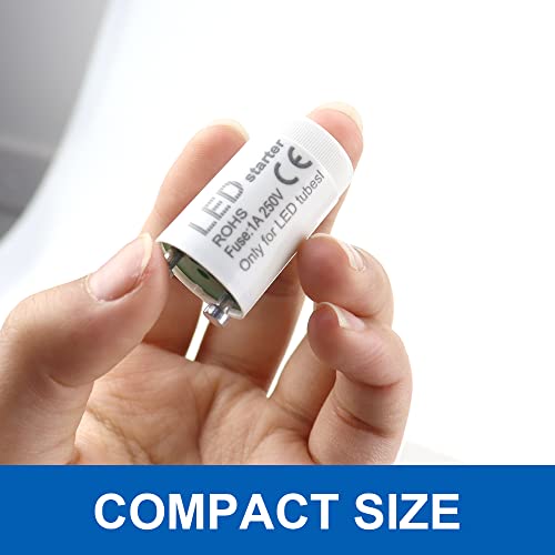 BlueX12 Pack LED Tube Light Starter for T8/T12 Starter for Led Tube ...