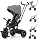 Puggle Easy Twist 6-in-1 Folding Trike with Parent Handle - Melange ...