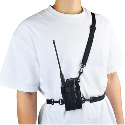 Amazon.com: HYSHIKRA Universal Radio Nylon Holder, Walkie-Talkie ...