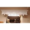 CURTAIN BOX VALANCE PELMET WINDOW CORNICE SWAG CROWN CANOPY COVER ...