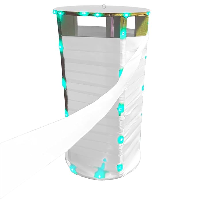 Amazon.com: Spinata GLOW (WHITE) - Handmade Reusable Spinning Pinata ...