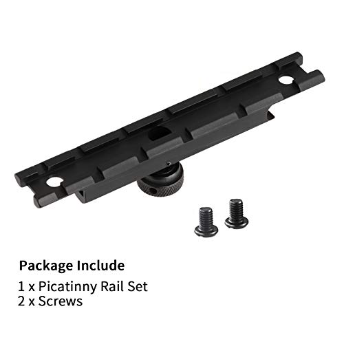 ToopMount Tactical Weaver Rail 20mm Weaver Rail Mount Aluminum ...