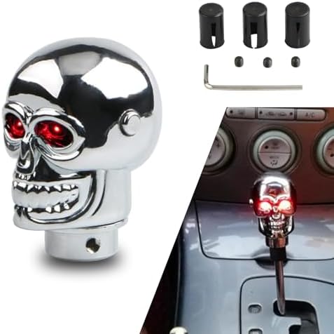 Amazon.com: getfay 1 Pack Skull Car Shift Knob Gear Cover, Manual ...