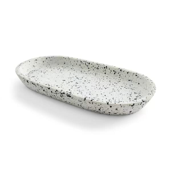 Anko Terrazzo Bathroom Toothbrush & Soap Dispenser Tray | Bathroom ...
