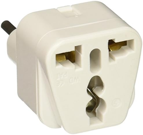 Amazon.com: CKITZE B-12 Grounded Universal Plug Adapter Type L for ...