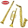 Amazon.com: Beistle S55879-Gdaz6 Plastic Musical Instruments 18 Piece ...