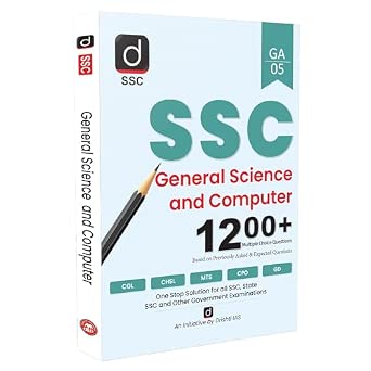 Drishti SSC General Science & Computer MCQ Book with 1200+ MCQs, SSC ...