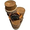 Amazon.com: Set of 3 Nautical Wood Piling Decorations – Real Wooden ...