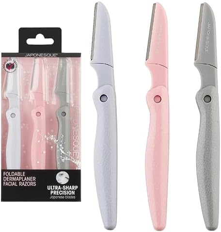 Amazon.com: JAPONESQUE Mini Touch Up Razors - Travel Size Dermaplaning ...