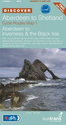 Aberdeen to Shetland: Sustrans' Cycle Route Map: Amazon.co.uk: Sustrans ...