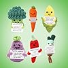 Emotional Support Pickle, 2.75inch Positive Potato Poo Avocado with ...
