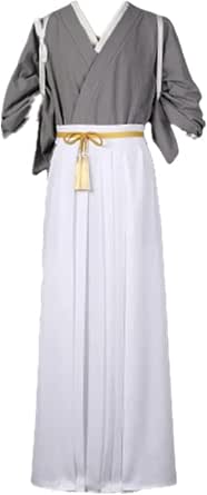 Amazon.com: 456 Kamisato Ayato Costume Cosplay Kendo Suit Wig Outfit ...
