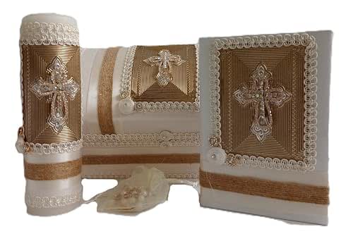 Amazon.com: Religious Gift Set in Chest with candle, religious book and ...