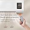 Mini Wall Mounted Air Conditioner with Remote - Portable AC for Bedroom ...