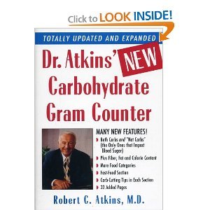 Dr. Atkins' NEW Carbohydrate Gram Counter (Totally Updated and Expanded ...