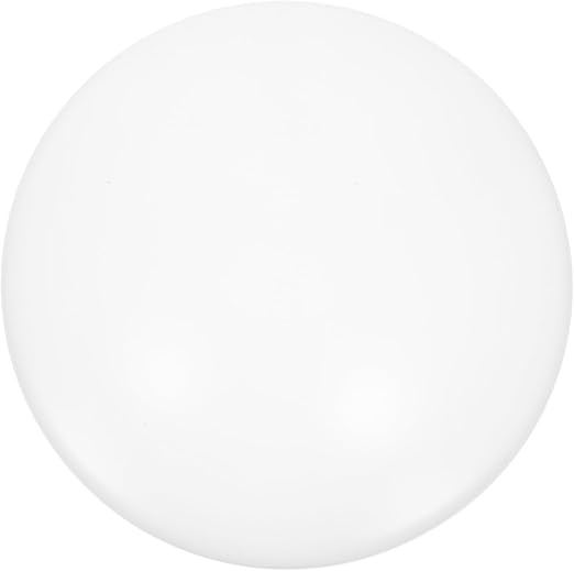 Toddmomy Flush Mount Ceiling Light Covers Plastic Round Lamp Shade Wall ...