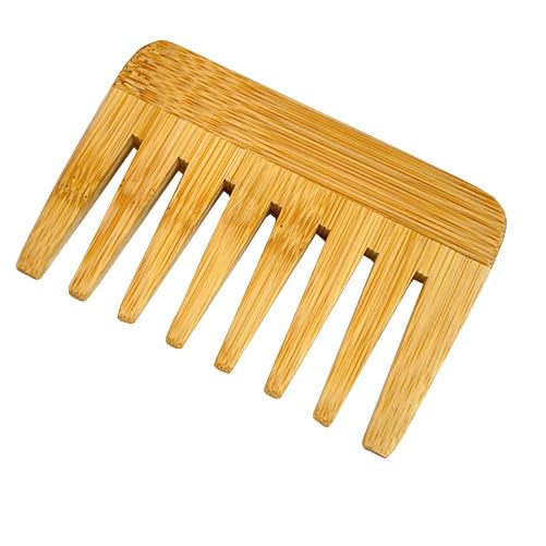 Amazon.com : PUTYSUUN Travel Comb Small Mini Wide Tooth Bamboo Wooden ...