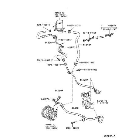 Toyota 44420-42050 Power Steering Return Hose : Amazon.in: Car & Motorbike
