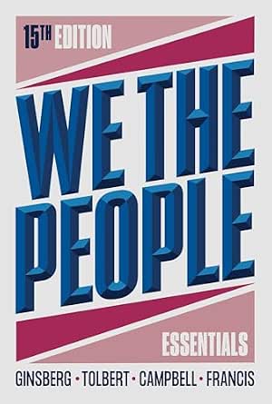 We the People - Kindle edition by Ginsberg, Benjamin, Tolbert, Caroline ...