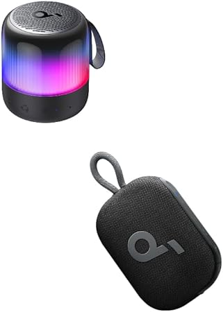 Amazon.com: Soundcore Glow Mini Select 4 Go Bluetooth Speaker, Ultra ...