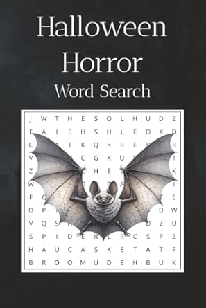 Halloween Horror Word Search Puzzle Book: Word Searches with Easy to ...