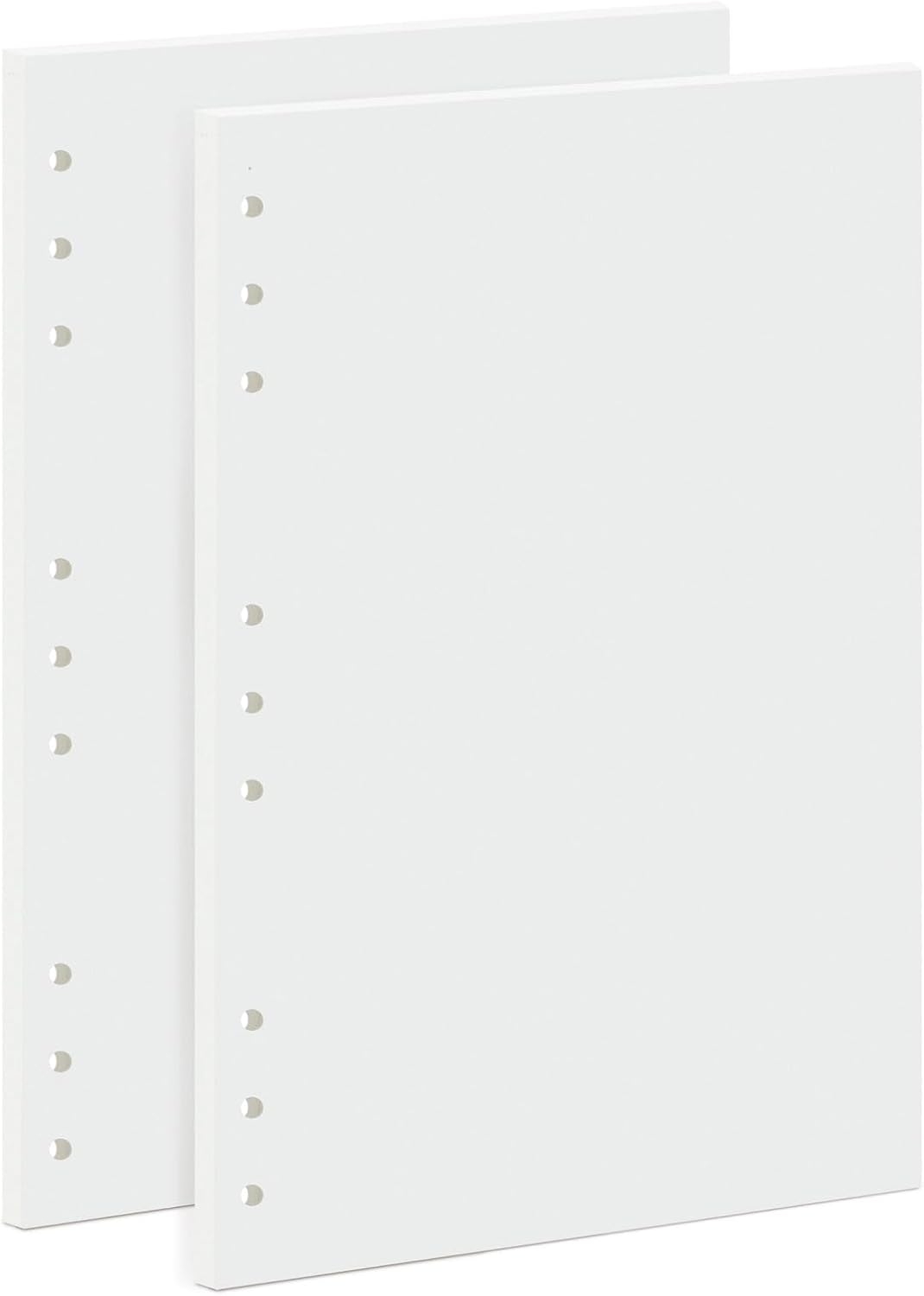 OVISEEN Blank Refill Paper, 90 Sheets B5, Blank Paper, Unlined, 9 Holes ...