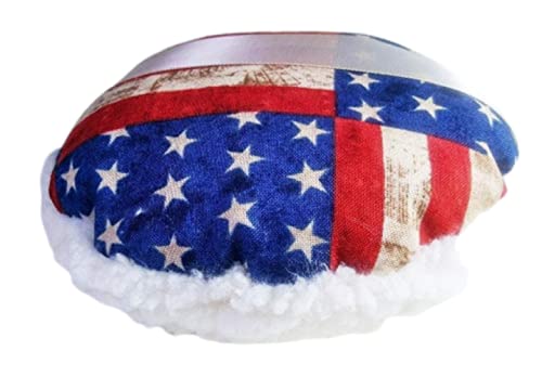 Amazon.com: American Flag Vintage Style Powder Puff for Dusting Powder ...
