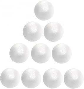10pcs Styrofoam Balls 4cm Foam Craft Balls Small Foam Balls for Diy ...