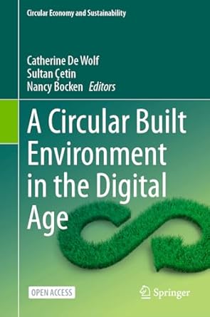 Amazon.com: A Circular Built Environment in the Digital Age (Circular ...